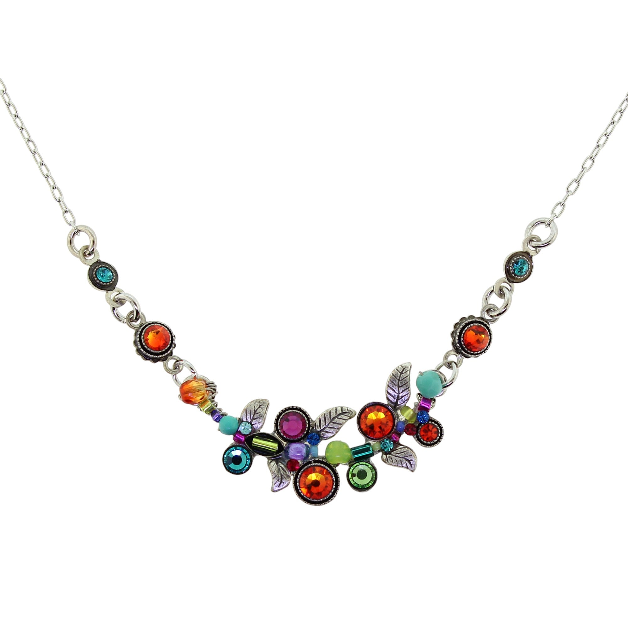 Firefly Jewelry Petite Scallop Necklace Multicolor – Artfully Adorned